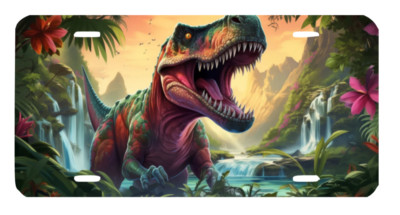 **SMALL BUSINESS** DINOSAUR LICENSE PLATE | eBay