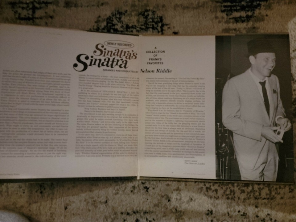 Frank Sinatra "Sinatra Sinatra" Reprise 1963 Lp Vinyl Record Vg+ | eBay