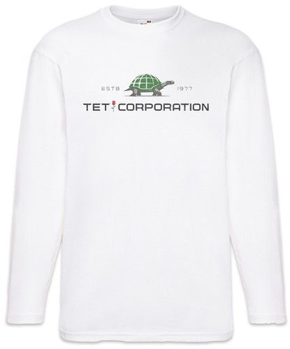 Tet Corporation Herren Langarm T-Shirt The Dark Symbol Logo Tower ...