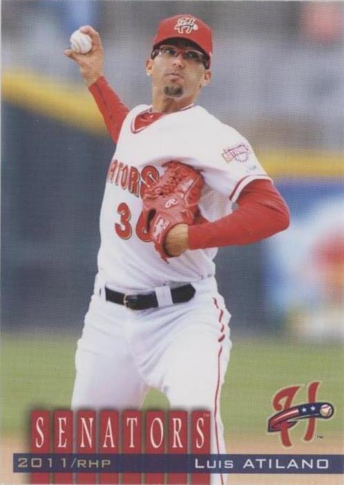 2011 Grandstand Harrisburg Senators - Luis Atilano for sale online | eBay