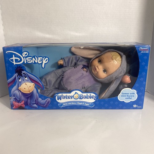 Rare Collectable Disney Eeyore Water Babies Doll Playmates Winnie The ...