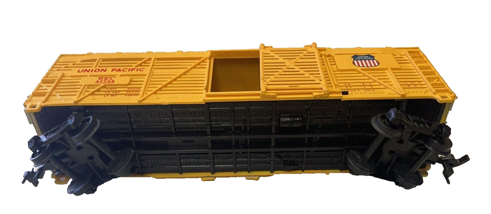 (Bachman) Union Pacific O.S.L. 47736 Cattle Livestock Box Car HO Scale ...