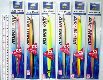 DUEL AILE METAL-CS 9oz.250gr.230mm Vertical Speed JIG,Jigging,Saltwater ...