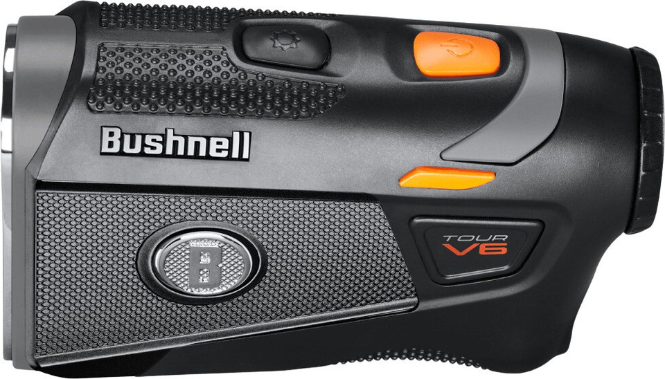 NEW Bushnell Tour V6 Laser Rangefinder w BITE Magnet, Case & Battery ...