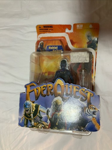 EverQuest Female Dark Elf Wizard Vahlal Ka’lzal Sony Action Figure NRFP ...