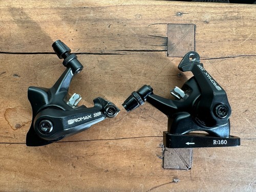 Promax Dsk-330R Mechanical Disc Brake Set Flat Mount Road/ Gravel Bike ...