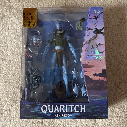 Avatar: Fire and Ash Recom Quaritch Gold Label 7" Action Figure | eBay