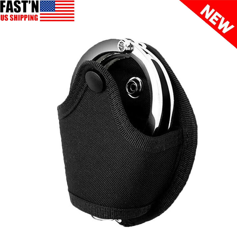 Tactical Molle Handcuff Case Pouch Heavy Duty Nylon Police Handcuff ...
