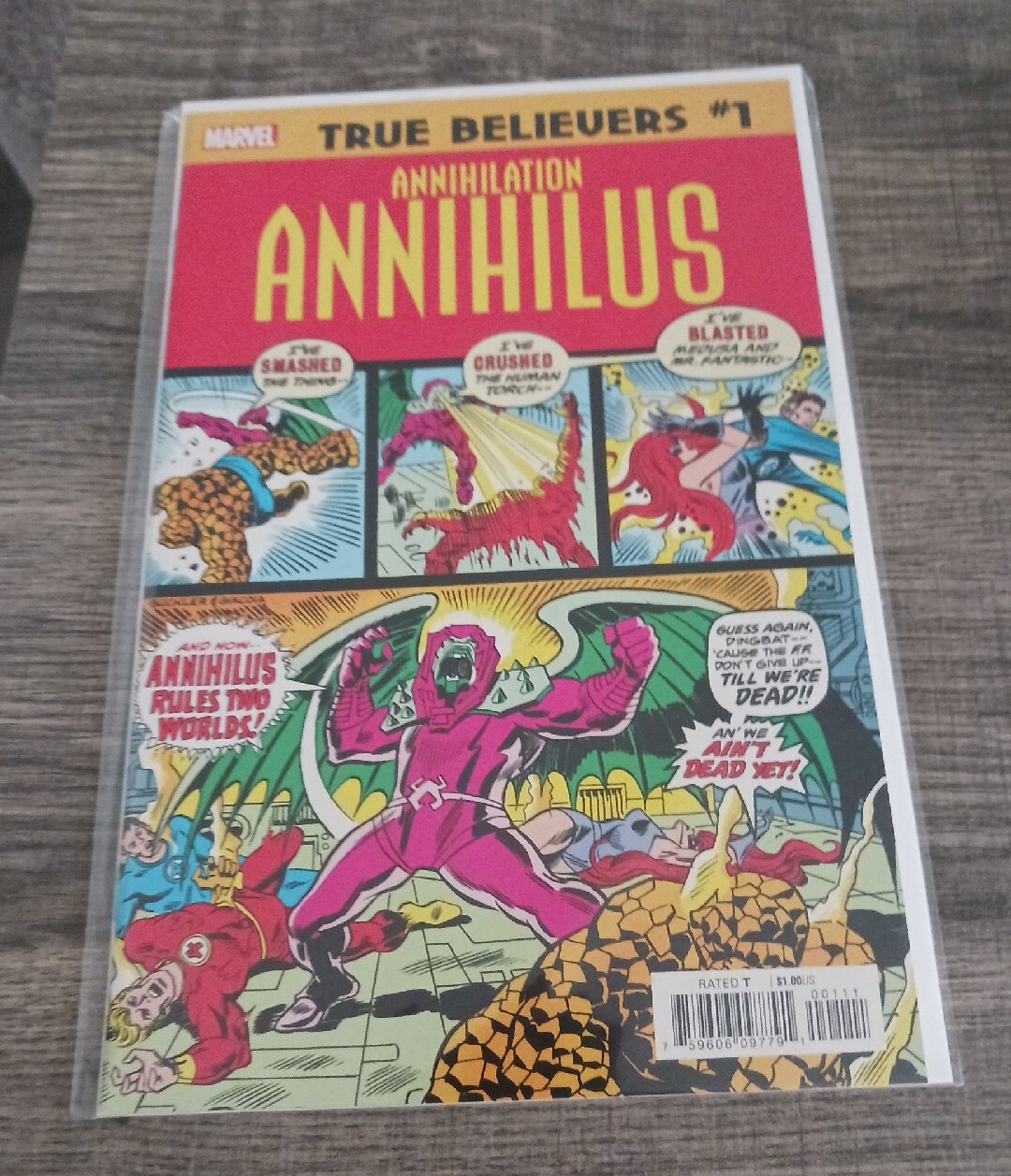 MARVEL COMICS ANNIHILATION ANNIHILUS #1 TRUE BELIEVERS REPRINT | eBay