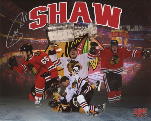 Andrew Shaw Chicago Blackhawks Signed Autographed Montage 16x20 | eBay