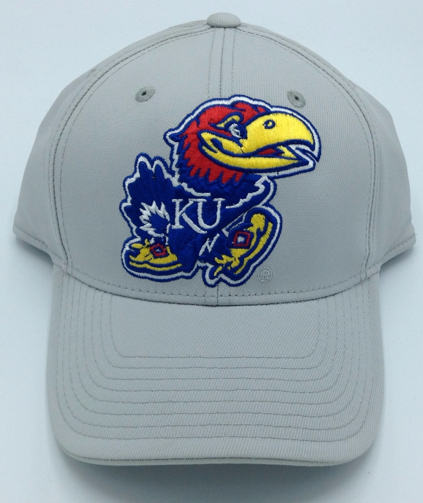 NCAA Kansas University Jayhawks Adidas Adult Structured Flex Fit Cap ...