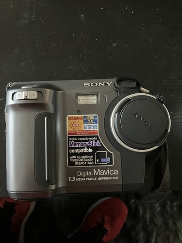 Sony Digital Mavica MVC-FD85 1.3MP Floppy Disk Digital Camera Untested ...