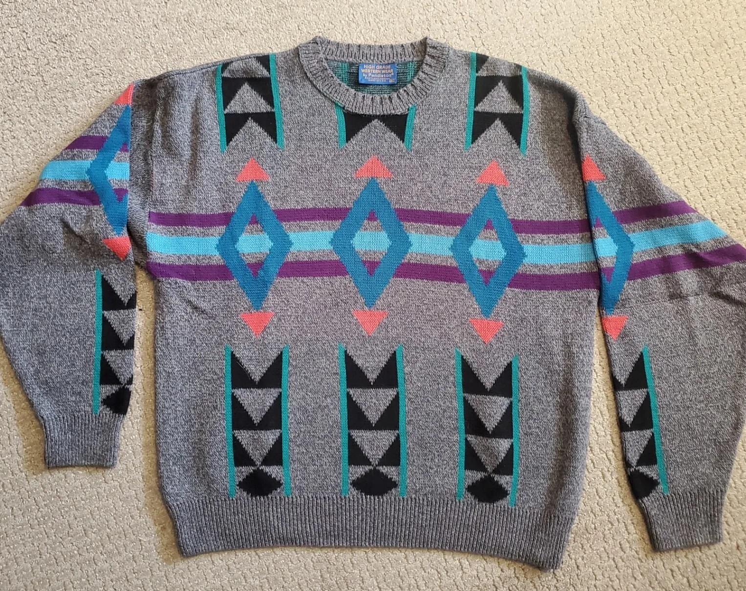 VTG Pendleton Navajo Aztec Native American Southweste… - Gem