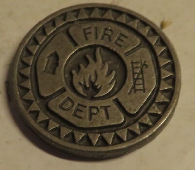 Vintage Firefighter Prayer Pocket Tokens 1-1/8" Fireman Firewoman Coin ...
