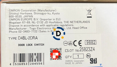 New OMRON D4BL-2DRA Safety door switch | eBay