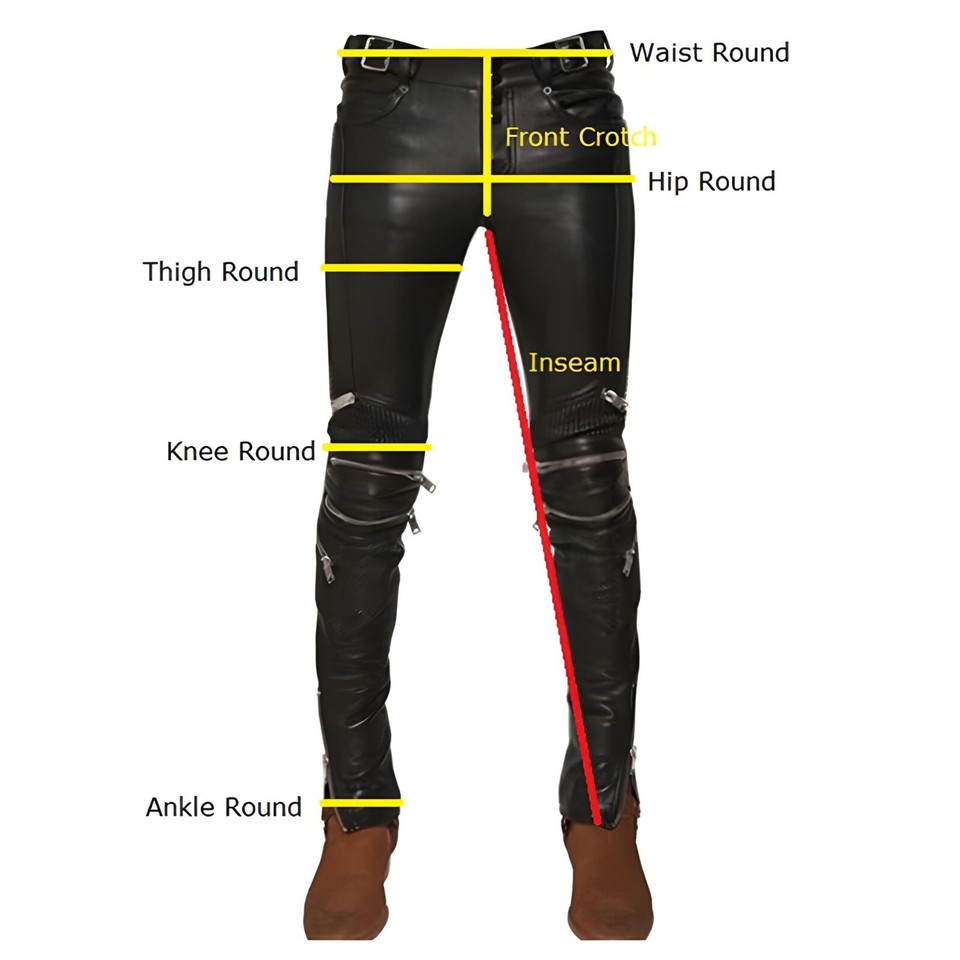 Women Sexy Black Matte Leather Pants Full Ladies Punk Trousers Party ...