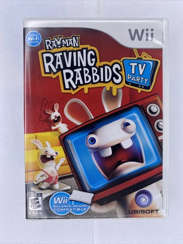 Rayman Raving Rabbids TV Party Jeu Nintendo Wii Ntsc USA Et Canada | eBay