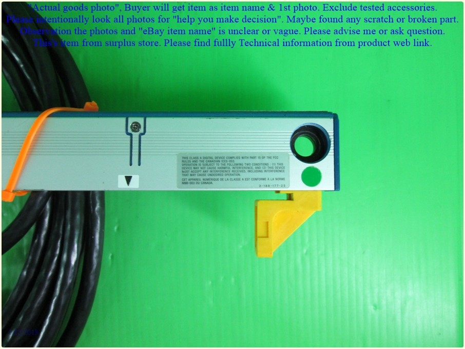 SONY SR77-032RSAAX, Magnescale Linear encoder + CH33 Cable as photo, sn ...