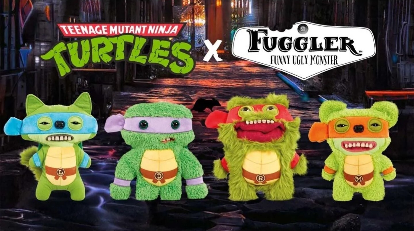 Teenage Mutant Ninja Turtles x Fuggler Limited Edition Plush 9in FULL ...
