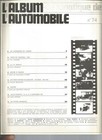 FANA DE L'AUTOMOBILE N°74 MARTINI (2) / SIZAIRE ET NAUDIN (2) / FOD ...