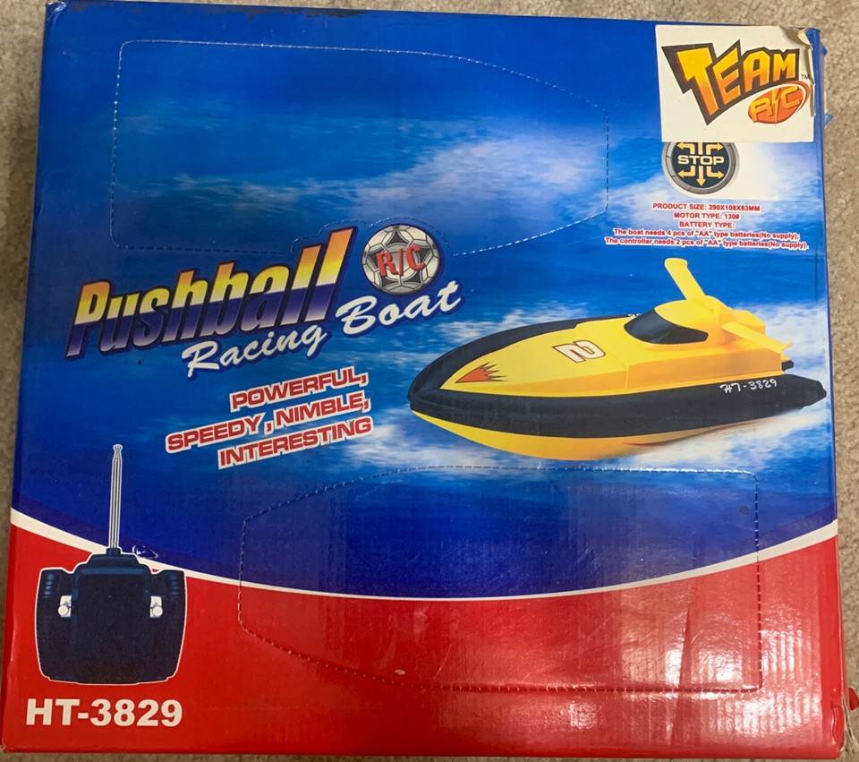 Radio Control RC Push Ball Boats Classic RC BOATS Vintage Pair 2 Boats ...