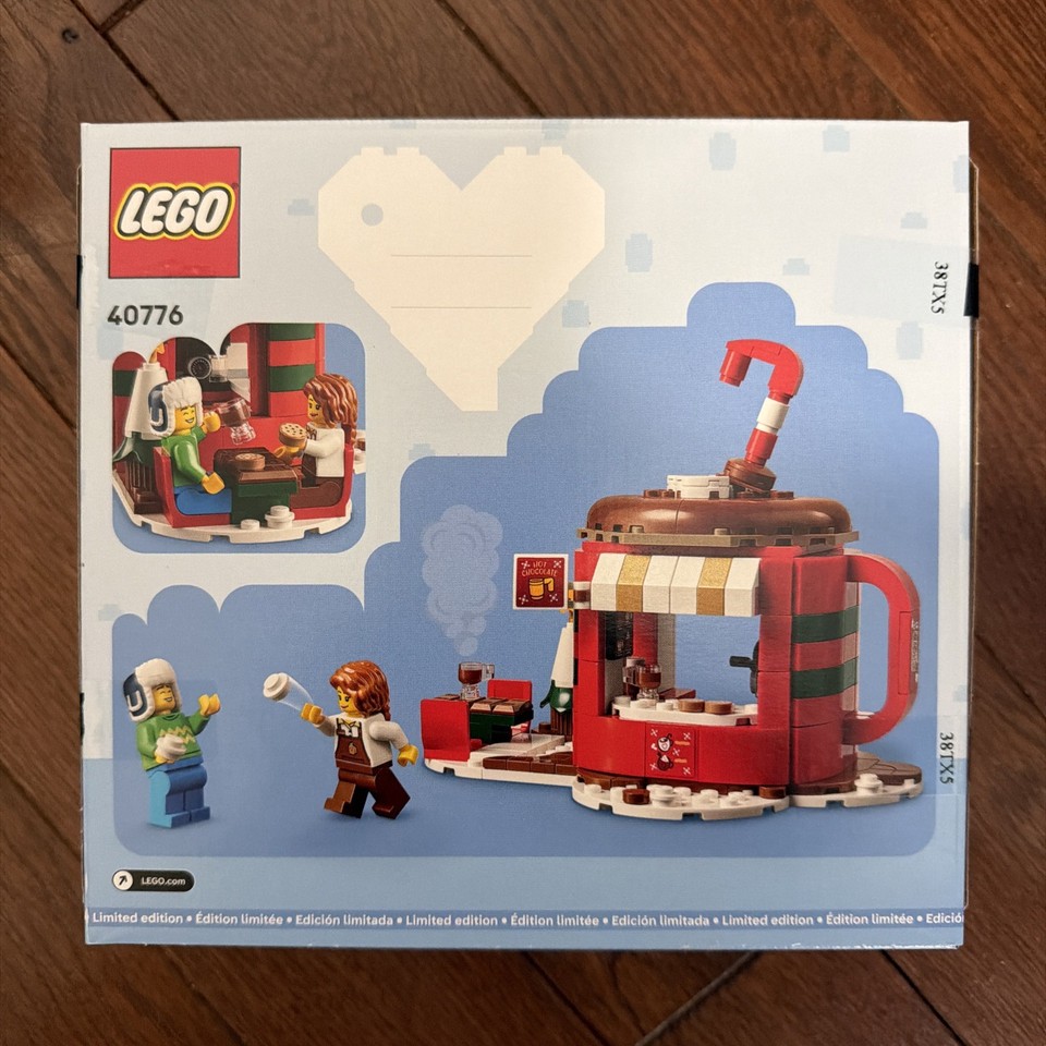 Lego 40776 Hot Chocolate Stand Set GWP Winter Village Holiday Christmas ...