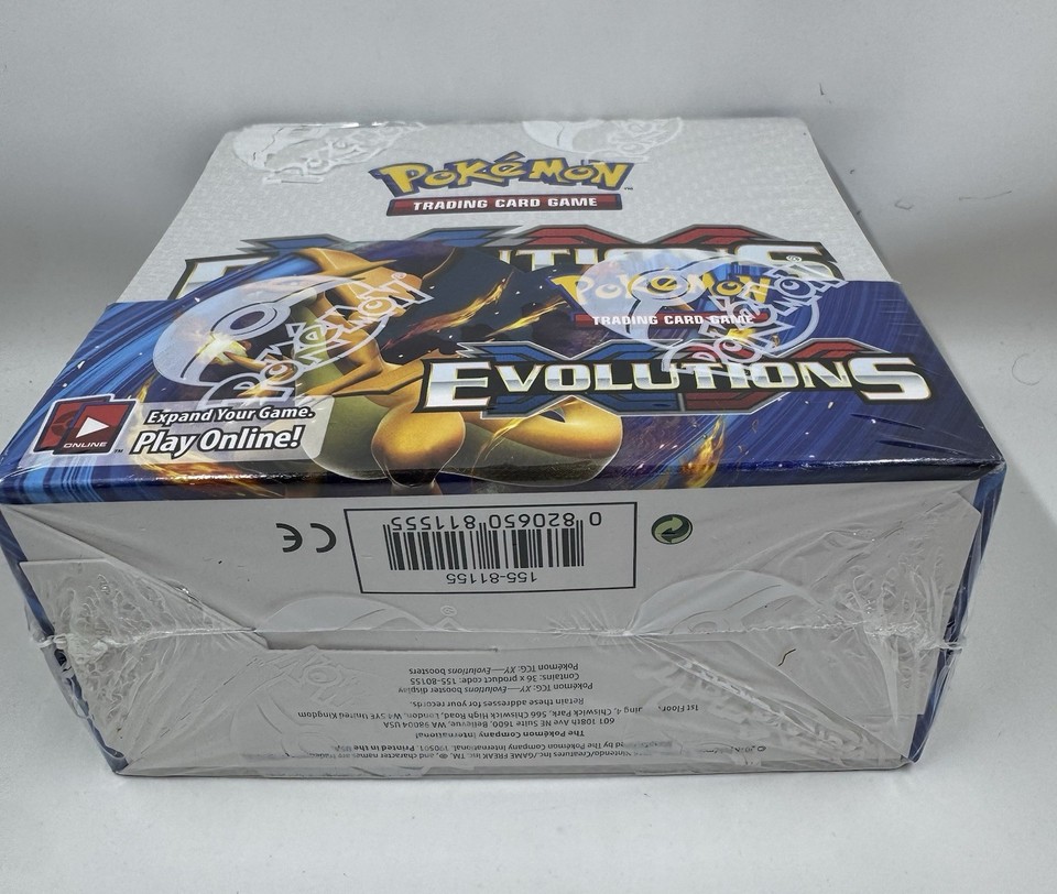 Pokémon TCG XY Evolutions Booster Box Factory Sealed 820650811555| eBay
