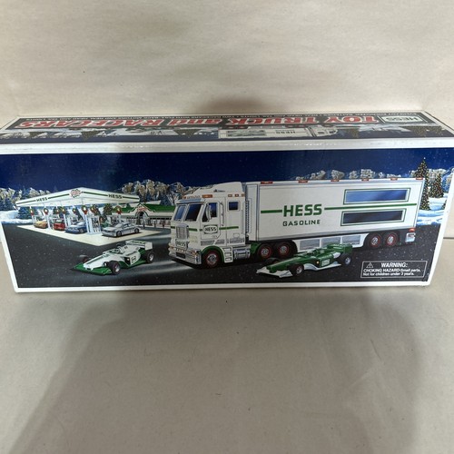 Hess 2003 Toy Truck and Racecars - New in Original Box - 2 Formula One ...