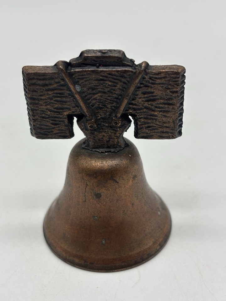 Vintage Metal Historic Liberty Bell Miniature Philadelphia Souvenir | eBay