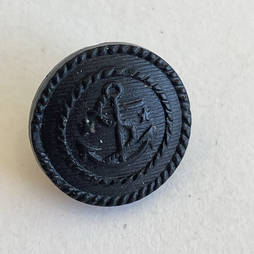 Antique Civil War Rhode Island Black Anchor Button | eBay