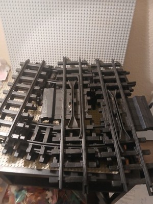G Scale Train Tracks Plastic 13 Curved 2 Straight large lot plastic 2 ...