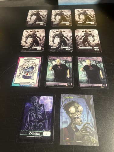 Magic MTG Zombie Token Lot of 11 Custom Art | eBay