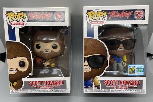 Funko Pop! Teen Wolf Scott Howard 772 & 773 SDCC 2019 Exclusive ...