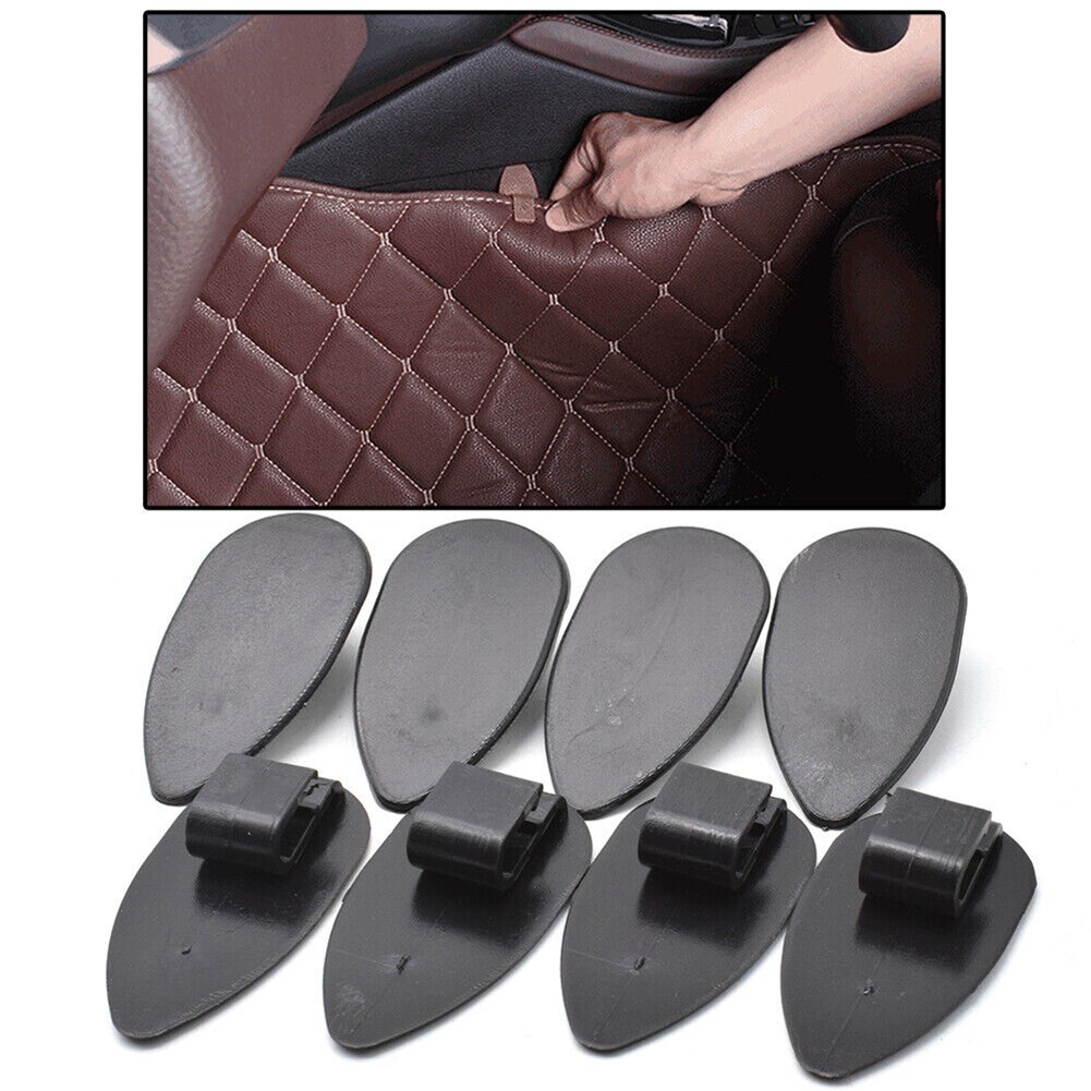 Car Floor Mat Clips Clips Black Carpet Fixing Clamps High Quality ...