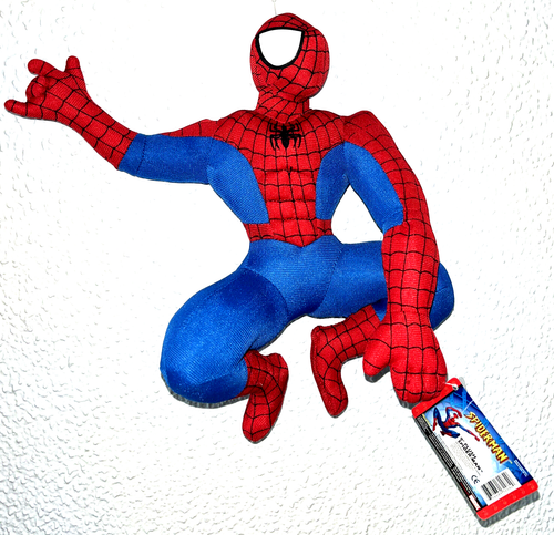 Spider-Man 2004 Kellytoy Plush Large Big Spidey Marvel New 6” Spiderman ...