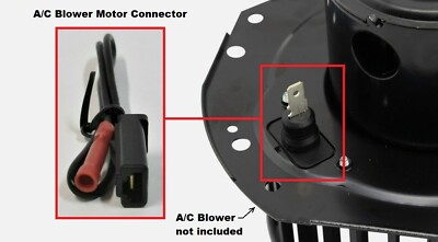 A/C BLOWER MOTOR WIRING PIGTAIL! FOR CAMARO NOVA CHEVELLE IMPALA ...
