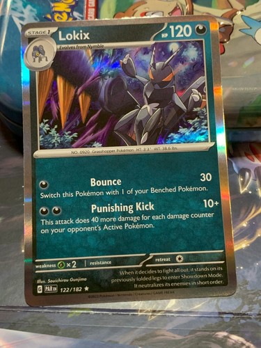 Pokemon TCG Lokix Paradox Rift 122/182 Holo Rare | eBay