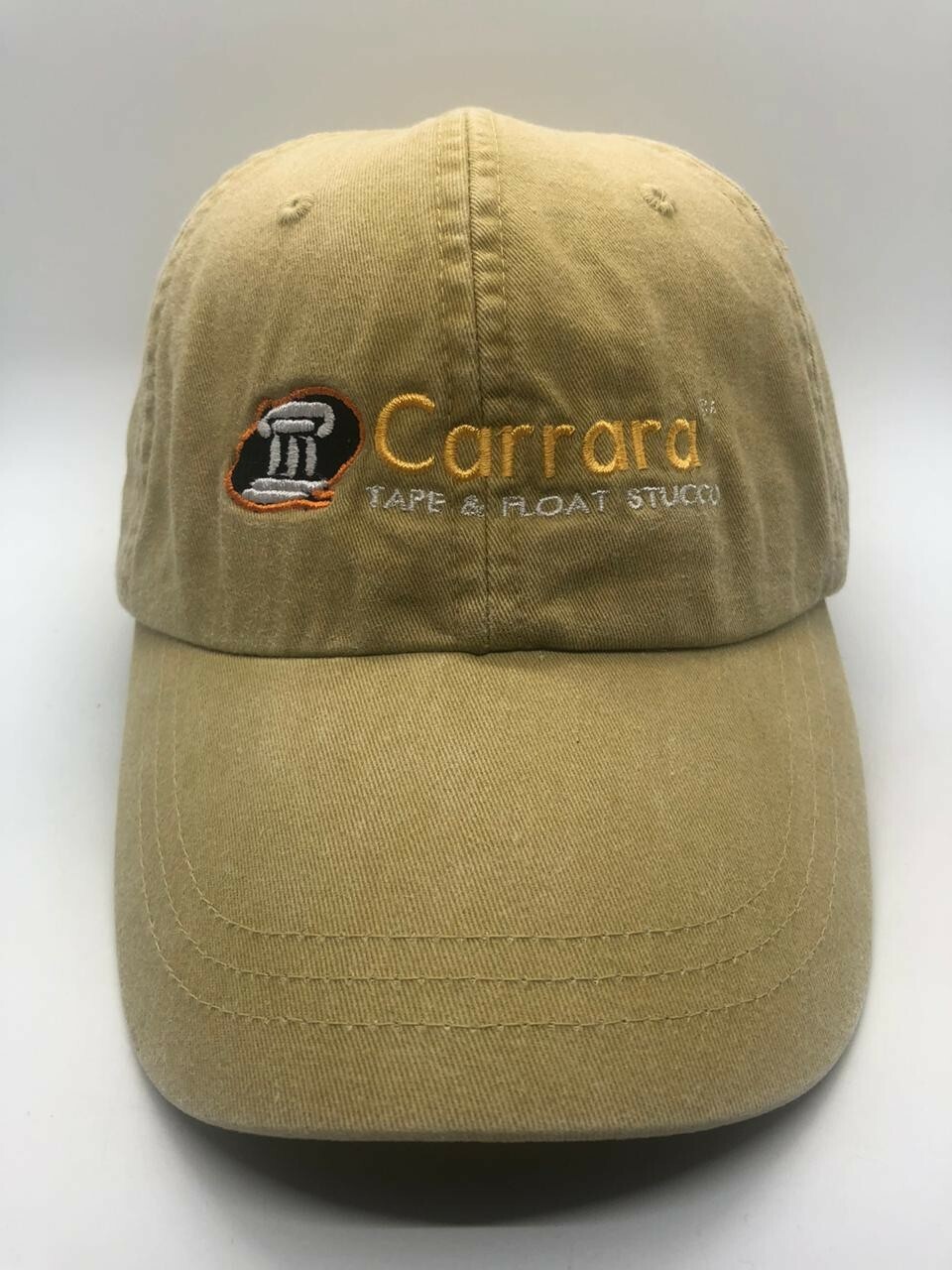 Carrara Tape & Float Stucco Cap Hat Adult Adjustable Leather Backstrap ...