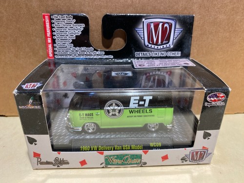 1/64 M2 WILD CARDS 1960 VOLKSWAGEN DELIVERY VAN USA MODEL E-T MAGS AND ...