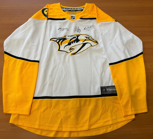 Nashville Predators Signed Autographed Jersey w/ Josi, O'Reilly ...