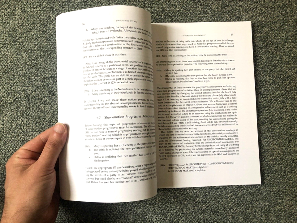 Livre English Structuring Events Susan Rothstein Explorations in ...