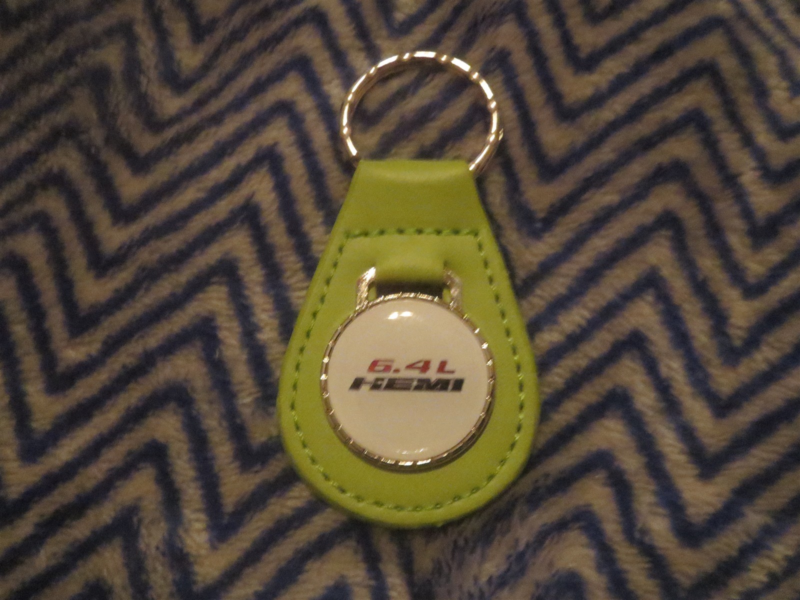 DODGE CHALLENGER RAM CHARGER JEEP CHRYSLER 6.4L HEMI LOGO KEYCHAIN NEW ...