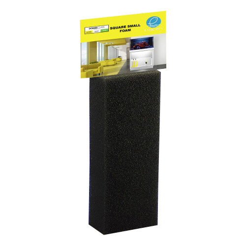 Eshopps Replacement Filter Foam for Filters Square, White, 1 Each/Small ...