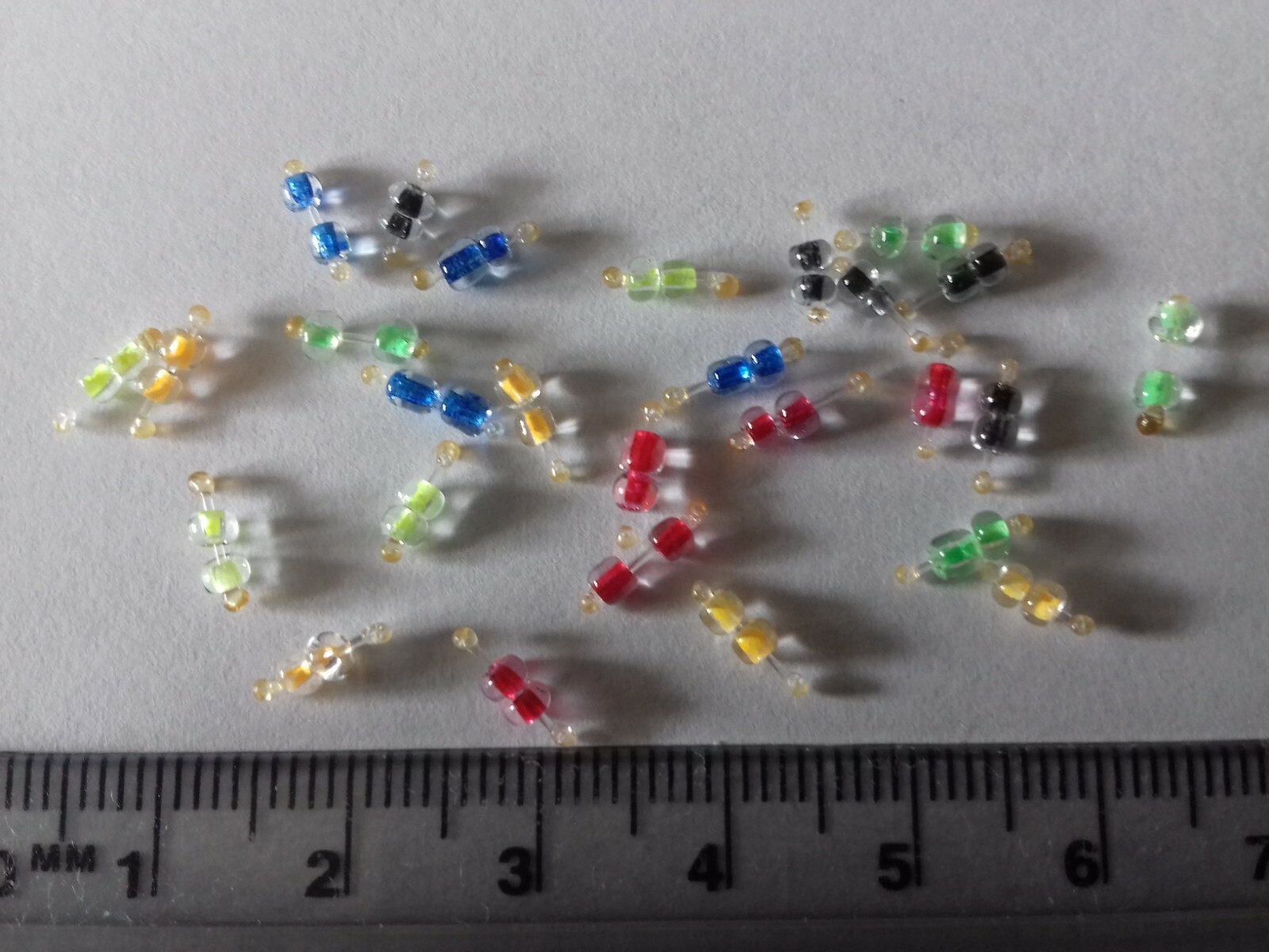 Damsel eyes - fly tying eyes (50pair-50pieces) | eBay