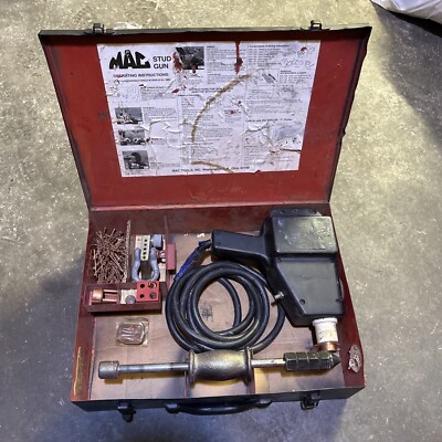 Mac Tools Stud Welder Kit Model WS1100A Super Kit Stud Welder Gun Dent ...
