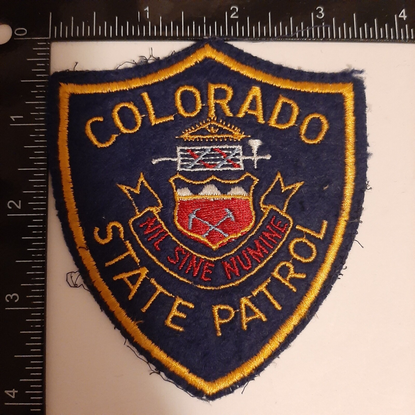 VINTAGE Colorado State Patrol Police Patch | eBay