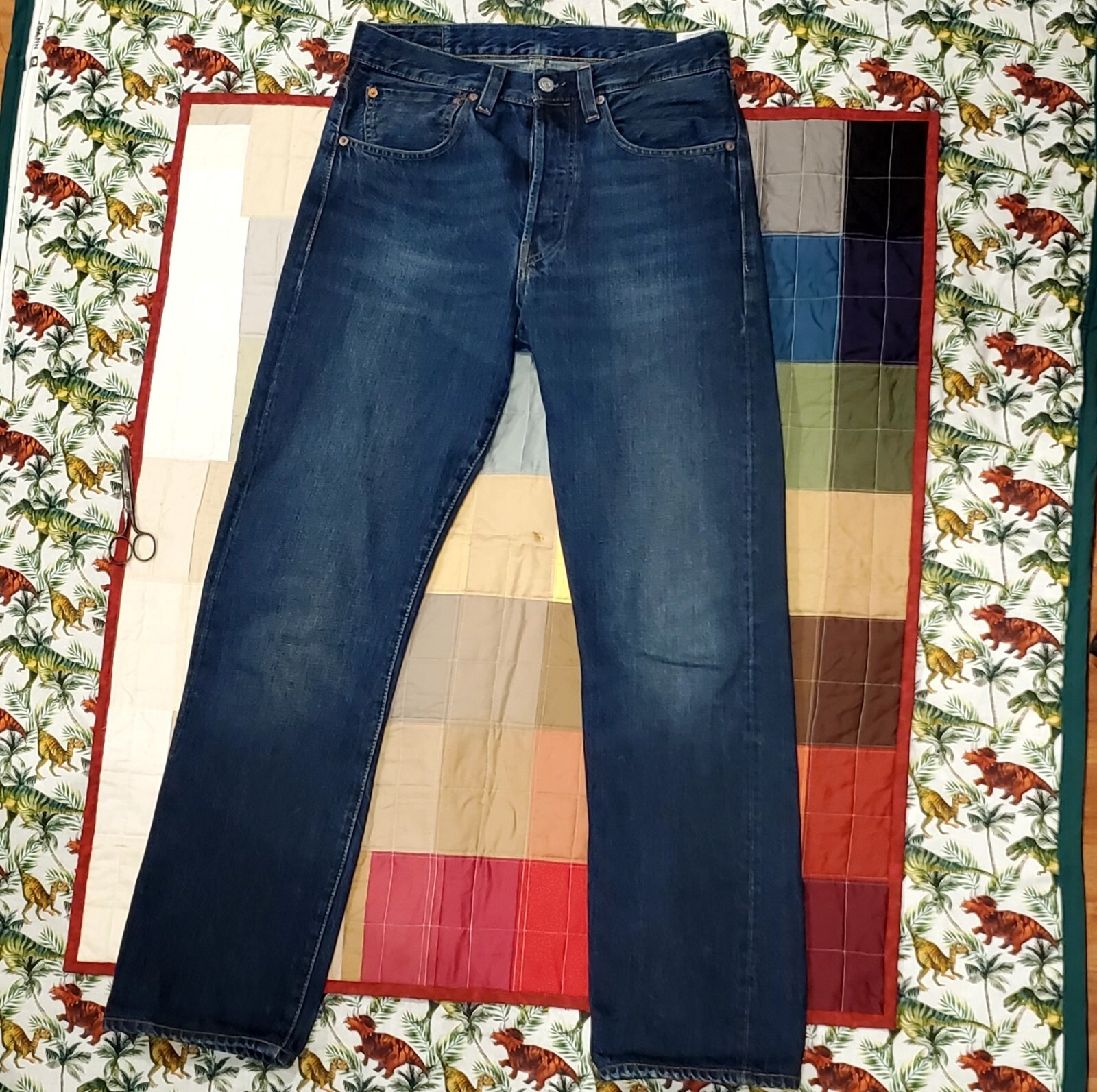 Levis Vintage REPRO 501xx Selvedge Redline Denim Jean… - Gem