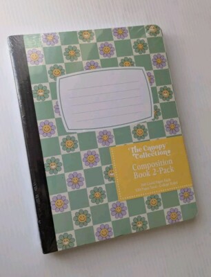 The Canopy Collection Composition Book 2-Pack Notebooks 80 Pgs ...