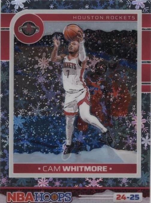 2024-25 Panini Nba Hoops - Cam Whitmore #31 Premium Winter Prizm for ...