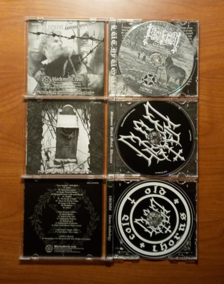 Lucifugum / Gromm 3 CD Lot Nokturnal Mortum Koca Abigor Corpus Christii Dub Buk | eBay